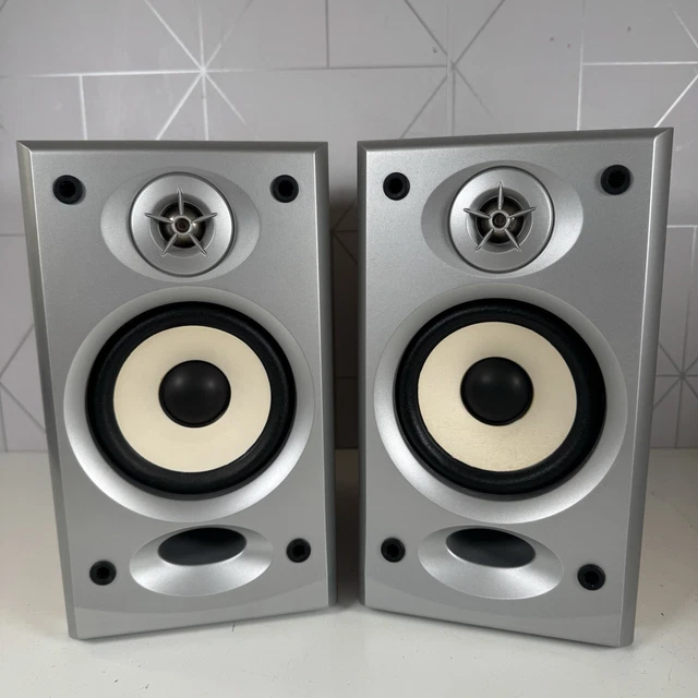 AIWA SX-M120 BOOKSHELF Speakers 16-Ohm Two-Way Speaker System Tested ...
