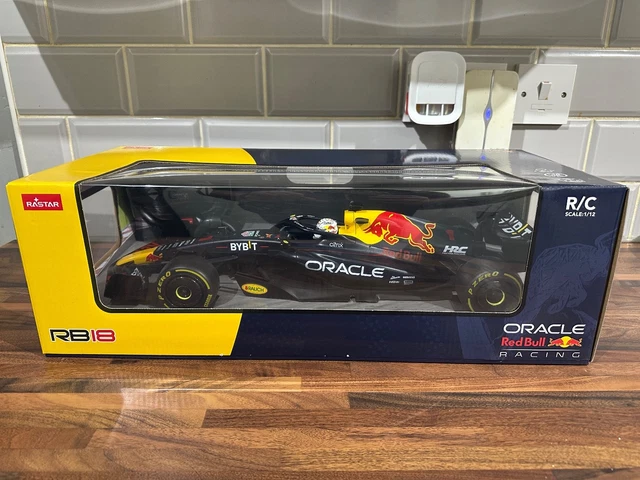 RASTAR RED BULL RB18 Racing Oracle 1:12 F1 Remote Control RC Car NEW £ ...