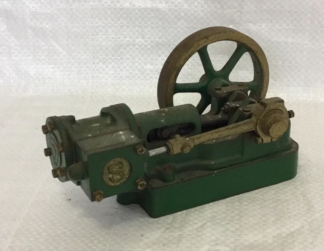 VINTAGE STUART TURNER Steam Engine Horizontal Live Open Crank ...
