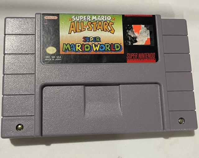 SUPER MARIO ALL-STARS + Super Mario World (Super Nintendo Entertainment ...