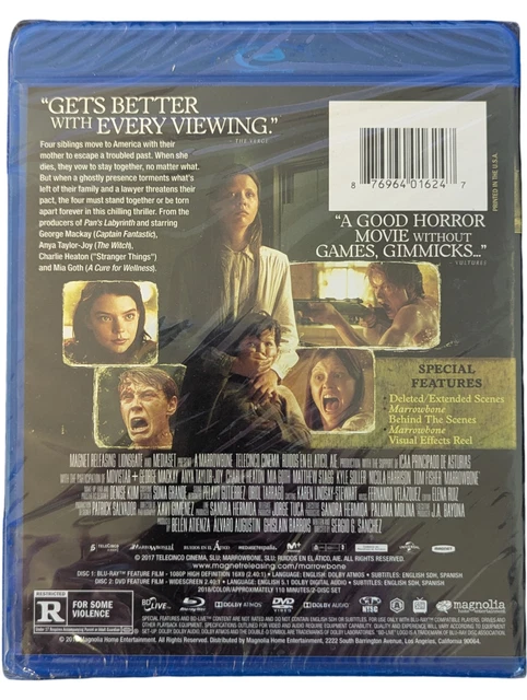 MARROWBONE (BLU-RAY + DVD, 2017) George MacKay, Anya Taylor-Joy ...