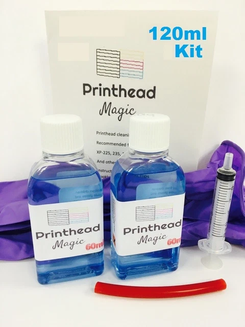 PRINT HEAD MAGIC Inkjet printer cleaning kit fits Epson WF-7610 WF-7620 ...