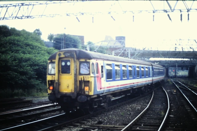 ORIG 35MM C/SLIDE of EMU Class 309 309027 NSE Unknown Place 26/6/1986+C ...