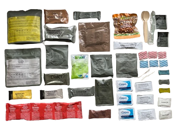 EPA DÄNEMARK NOTNAHRUNG ORIFO MRE Prepper Notvorrat Camping Bundeswehr ...
