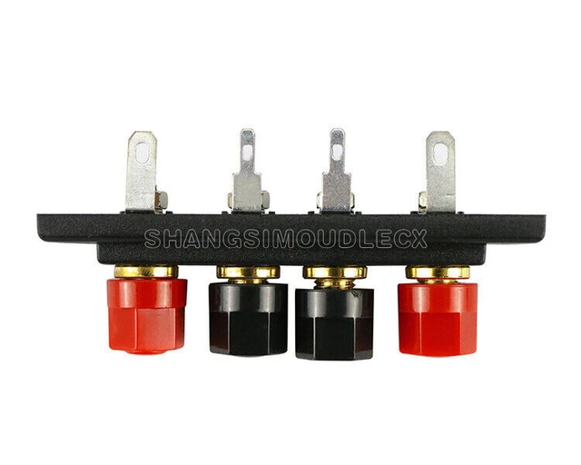 SPEAKER AMPLIFIER CHASSIS Terminal Output Four-Position Terminal ...