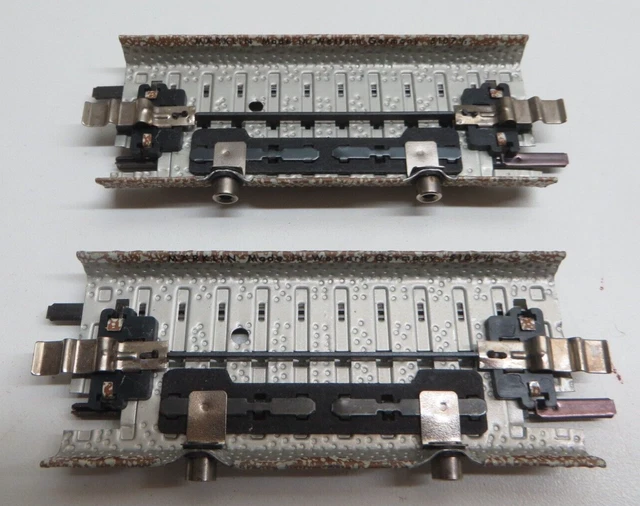 2 X MÄRKLIN 5145 H0 Kontaktgleis - Set gerade M-Gleis Neu in OVP EUR 24 ...