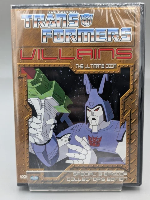 TRANSFORMERS VILLAINS ULTIMATE Doom 2001 animated classic Anime New $14 ...