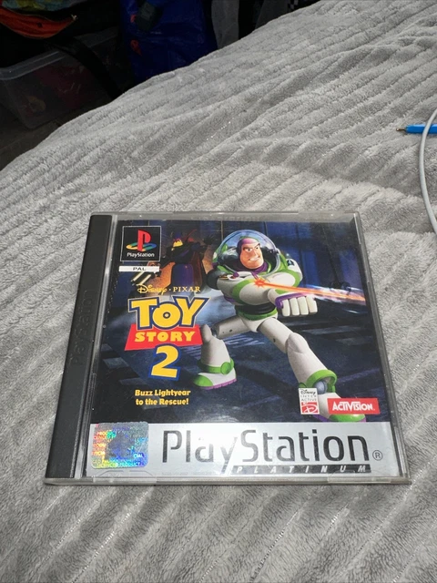 TOY STORY 2 Buzz Light Year To The Rescue Sony PlayStation PS1 Game ...