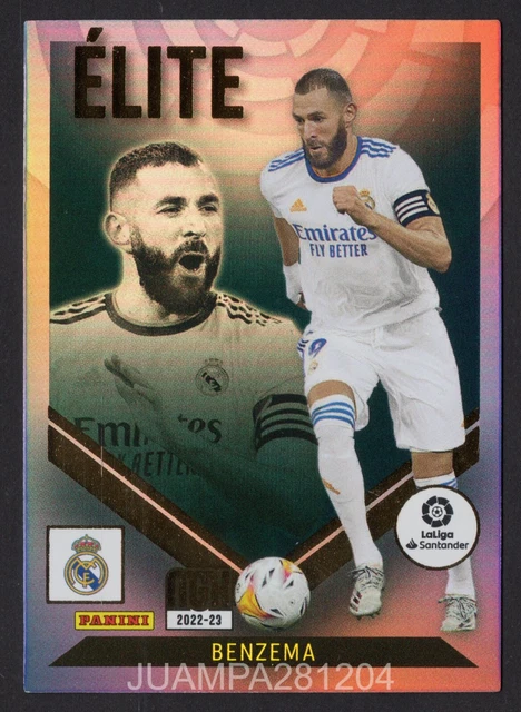 KARIM BEZEMA #1 Elite 2022-23 Cromo Mgk Megacracks La Liga Panini 22/23 ...