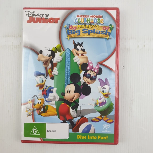 DISNEY - MICKEY Mouse Clubhouse - Mickey's Big Splash DVD, Region 4 New ...