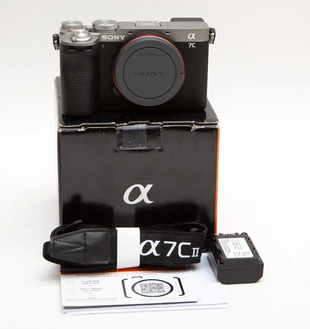 SONY ALPHA A7C II 4K UHD Mirrorless Digital Camera Body - Silver (ILCE ... SONY ALPHA A7C II 4K UHD Mirrorless Digital Camera Body - Silver (ILCE ...