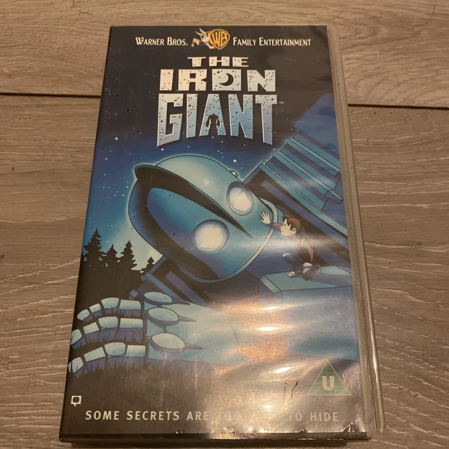 SEALED THE IRON Giant VHS Video - Warner Bros 1999 Animation Film U ...