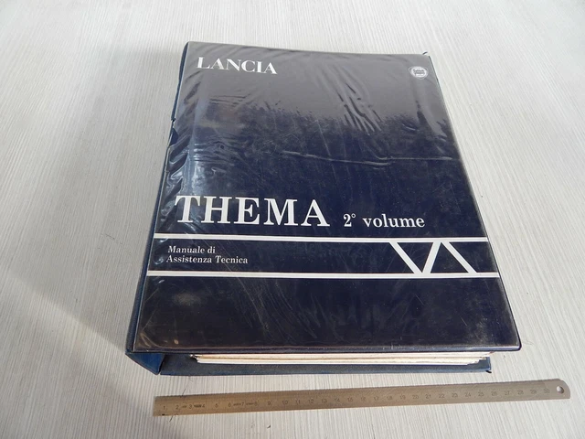 MANUALE ORIGINALE OFFICINA Lancia Thema Gamma '88 2° Volume No 8.32 EUR ...