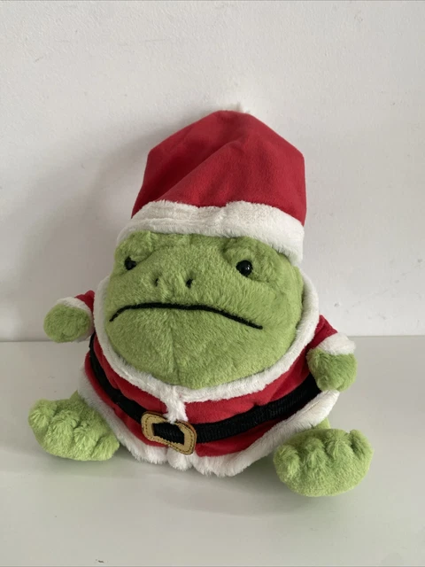 JELLYCAT SANTA RICKY Rain Frog Rare With Tags Christmas £50.00 ...