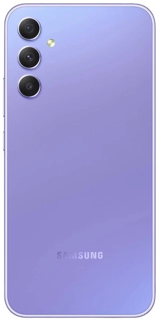 SAMSUNG GALAXY A34 5G 128GB Awesome Violet 16,65cm (6,6) Super AMOLED ...
