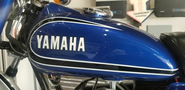 YAMAHA BRIGADE BLUE Vintage Motorcycle Paint - Aerosol - Pint - Quart £ ...