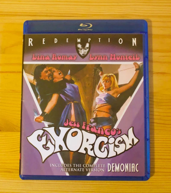 EXORCISM BLU-RAY KINO Redemption Jess Franco Lina Romay Cult Horror ...