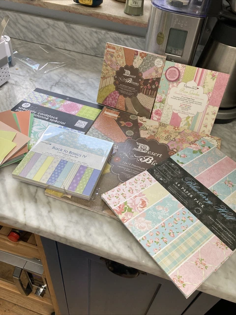 JOB LOT SCRAP Book Paper And Card Making Craft £5.00 - PicClick UK