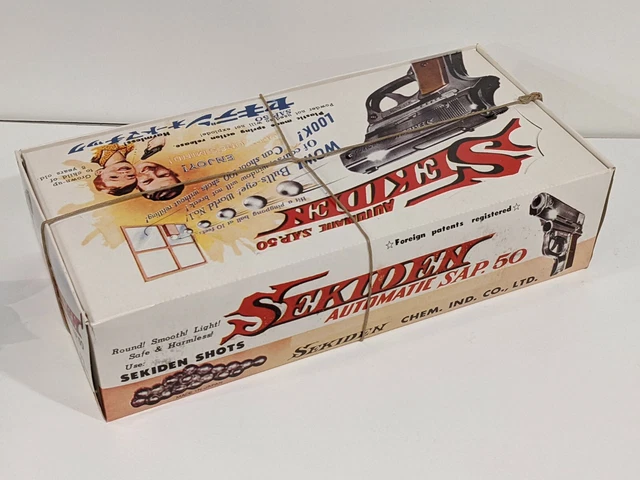 SEKIDEN/GIANT AUTOMATIC SILVER Ball SAP.50 Counter Box Sealed BONUS A ...