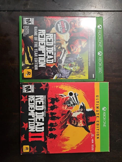 RED DEAD REDEMPTION and Red Dead Redemption 2 -- Ultimate Edition (XBOX ...