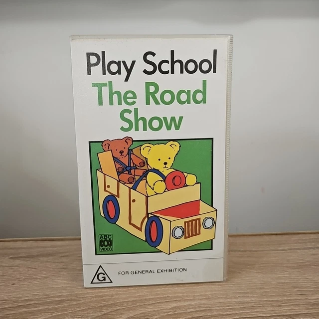 PLAY SCHOOL - The Road Show - Vhs Abc Kids Tested $19.00 - PicClick AU