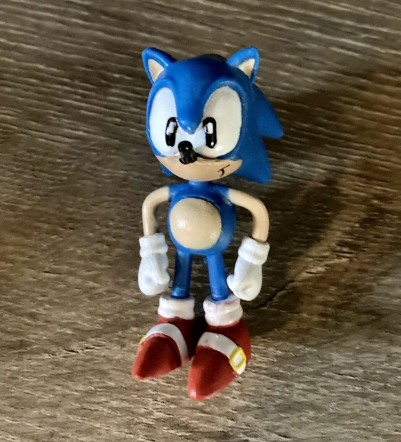 JAZWARES? SEGA SONIC the Hedgehog Classic Sonic Action Figure 3 Inch ...