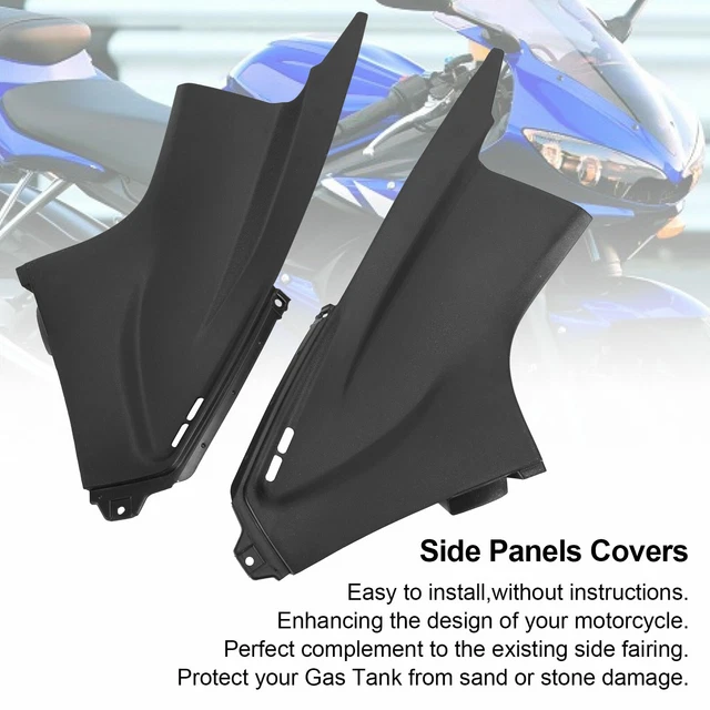 GAS TANK SIDE Trim Cover Panel Fairing Cowl pour Yamaha YZF R6 2003 ...