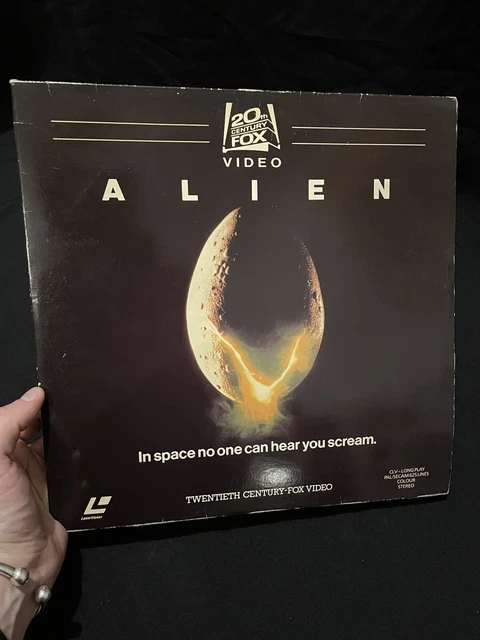 ORIGINAL ALIEN (1979) CBS FOX Video Pre Cert Laserdisc HORROR SCI-FI ...