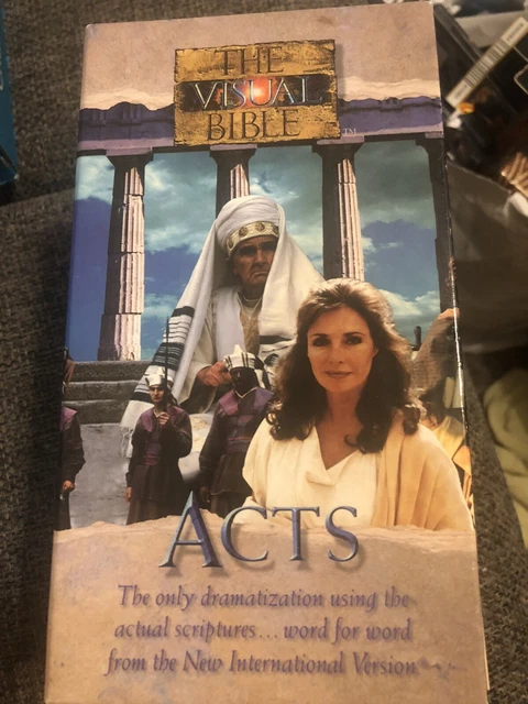 VHS-ACTS- THE VISUAL Bible- 4 Tapes-MULTIPLE VHSs SHIP FREE!, SEE STORE ...