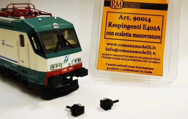 ROMANA MODELLI RM90014 HO Scale E402A Buffers With Ladder Operator £4. ...