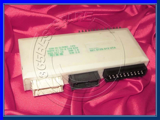 BMW 5 7'ES E39 E38 BASIC BODY CONTROL MODULE GM3 GMIII 8378634 ...