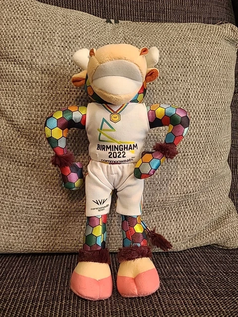 BIRMINGHAM COMMONWEALTH GAMES *Perry the Bull Mascot* - 2022 Soft ...