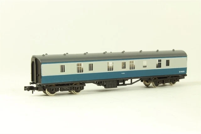 GRAHAM FARISH N 0776 BR Blue & Grey BG 57ft Mk1 Brake Gangway E81231 £ ...