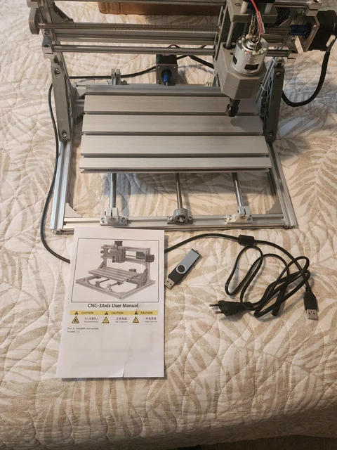 3 AXIS DESKTOP DIY Mini CNC 3018 Router Kit GRBL Control Plastic ...