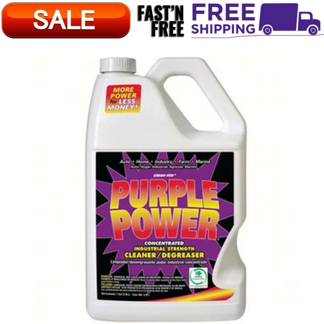 PURPLE POWER CONCENTRATED Industrial Strength Cleaner Degreaser, 1 ...