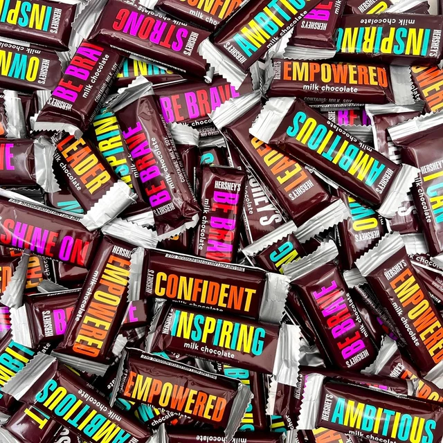 MILK CHOCOLATE SNACK Size Bars, Celebrating She Limited Edition Candy ...