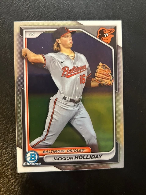 2024 BOWMAN CHROME Jackson Holliday #BCP-47 Orioles EUR 0,91 - PicClick FR