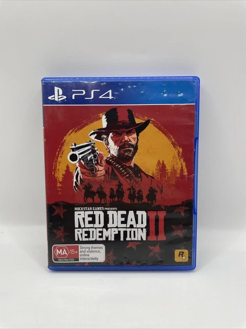 MINT DISC PLAYSTATION 4 PS4 Red Dead Redemption II 2 - With Map No ...