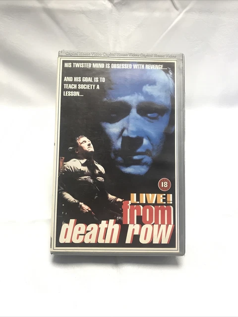 VERY RARE LIVE from Death Row VHS Big Box Rare Capital Home Video 1992 ...