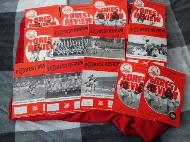 NOTTINGHAM FOREST PROGRAMMES from 1969-70 and 1973-74 seasons. £7.75 - PicClick UK