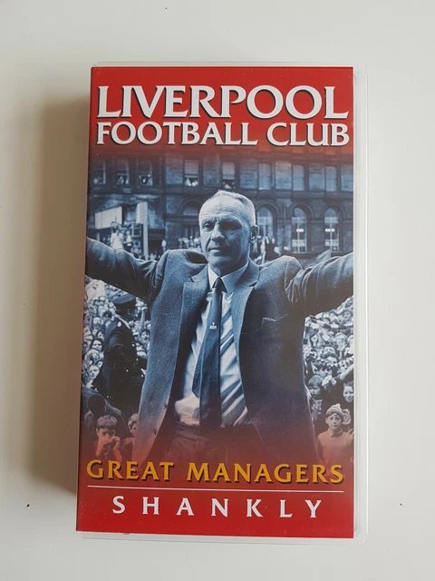 LIVERPOOL FC BILL Shankly Great Managers VHS Collectors Item Never Used ...