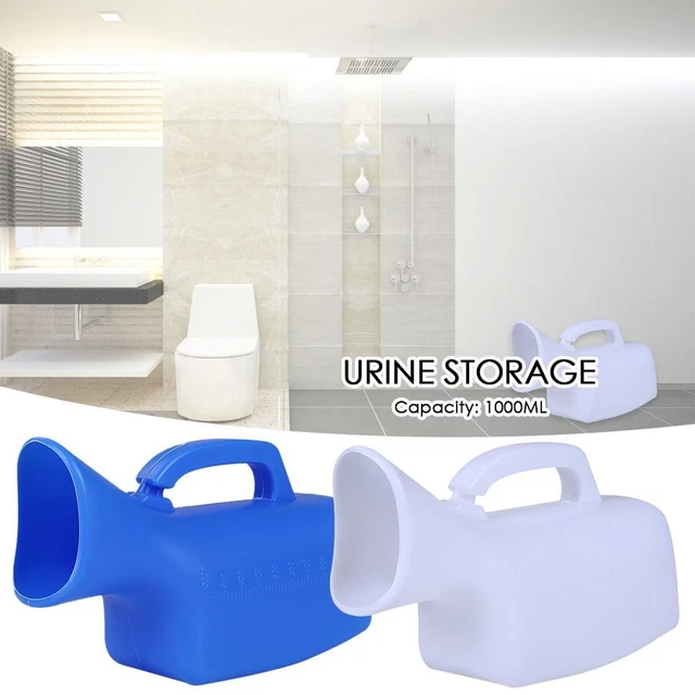 LARGE CAPACITY MOBILE Toilet 1000ml Urine Storage Storage Bottle for ... LARGE CAPACITY MOBILE Toilet 1000ml Urine Storage Storage Bottle for ...