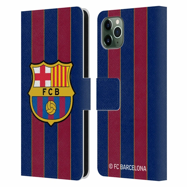 FC BARCELONA 2020/21 CREST KIT LEDEREN BOOK COVER VOOR APPLE iPHONE ...