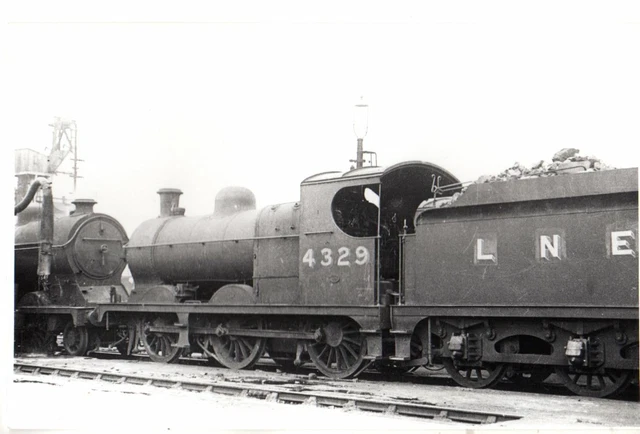 RAIL PHOTO LNER GCR 060 J11 4329 Neasden shed London £2.39 - PicClick UK