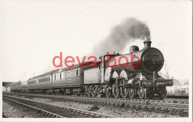 RAILWAY PHOTO LNER C1 4402 Marshmoor 1937 GNR Ivatt Atlantic Loco Great ...