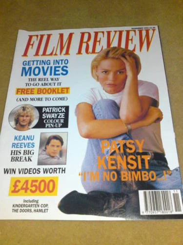 PATSY KENSIT FILM Review Magazine Nov 1991 Patsy Kensit Cover With ...
