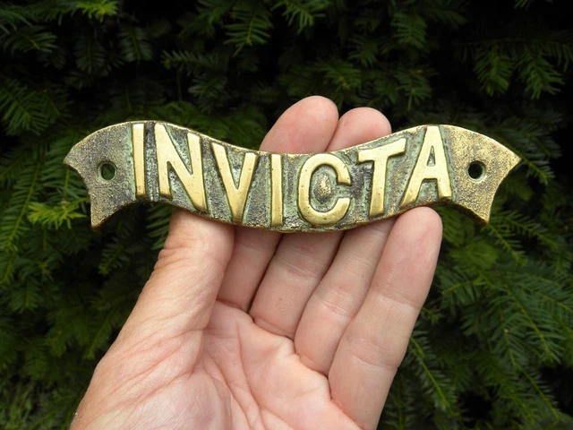 INVICTA - AVELING & Porter Steam Roller/Traction Engine Brass Plaque ...