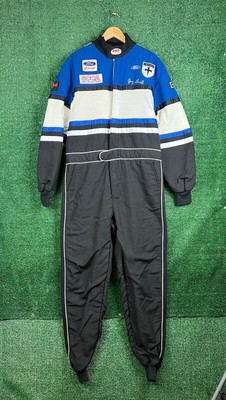 RARE VINTAGE RACING Nascar Jump Suit Jacket Ford Racing Pro Nasa £69.78 ...