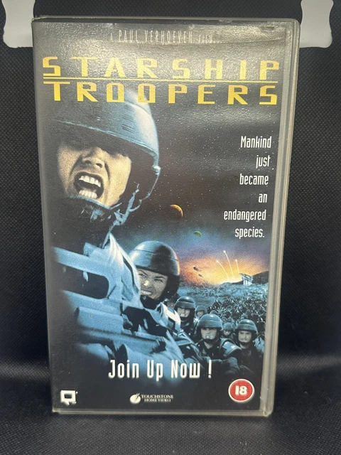 STARSHIP TROOPERS VHS - Cult 90's Alien Movie £2.51 - PicClick UK