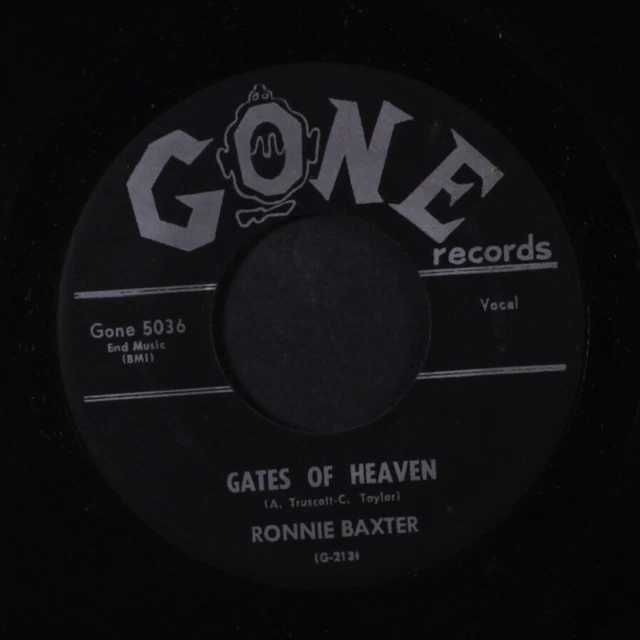 RONNIE BAXTER & GROUP: gates of heaven / someone to love me GONE 7 ...
